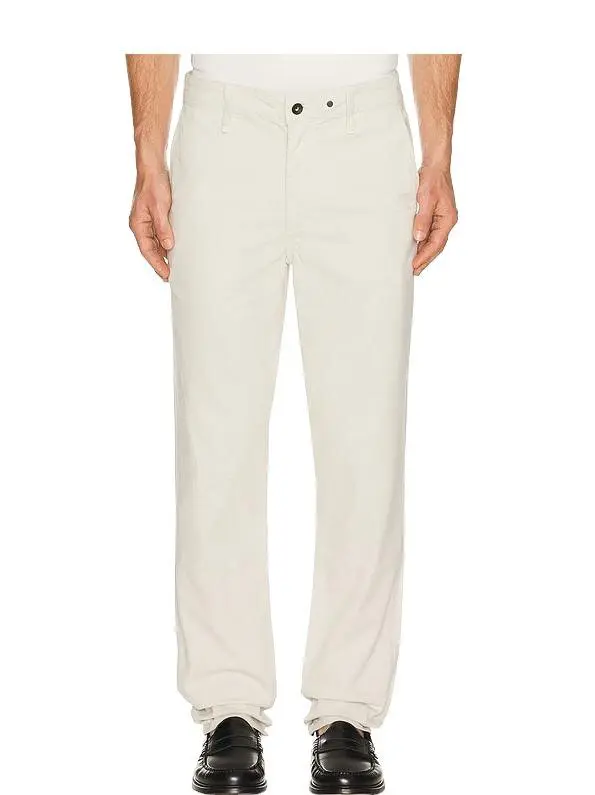 Rag & Bone Fit 2 Stretch Twill Chino Pants In White - Winter