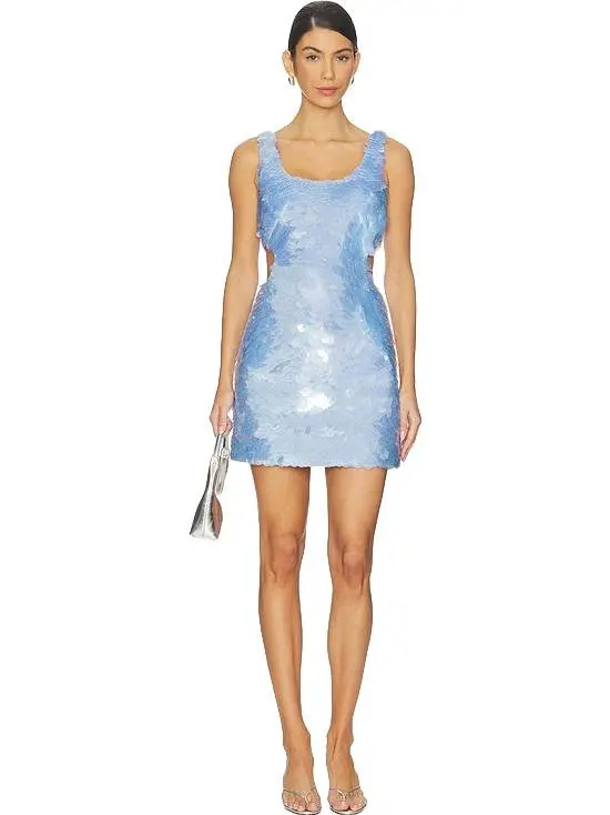 Simkhai Emilie Sequin Mini Dress - Tidepool