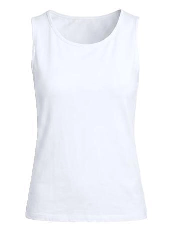 MAISON MARGIELA Cotton Tank Top - White