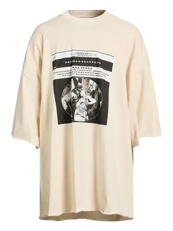 Rick Owens T-shirt Ivory Size Cotton - White