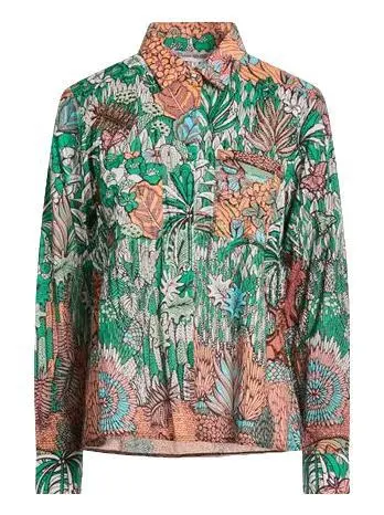 CONNOR & BLAKE Floral-print Shirt - Green