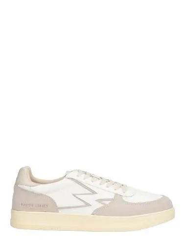 MOACONCEPT Light Leather Sneakers - Light Grey