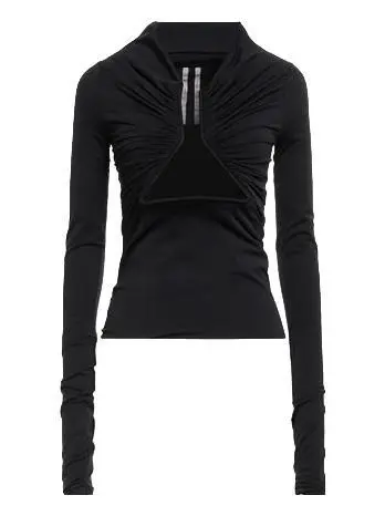 Rick Owens Synthetic Jersey Top - Black