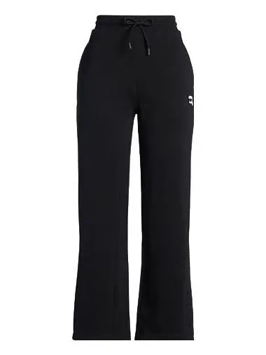 Karl Lagerfeld Track Pants With Logo - Black