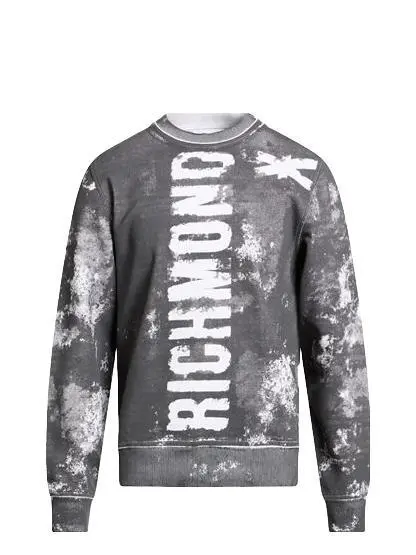 RICHMOND X Cotton French Terry Sweatshirt - Grey