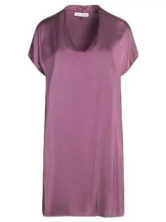 MANILA GRACE Mini Flared Dress - Purple