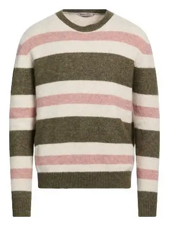 Herno Striped Crewneck Sweater - Green