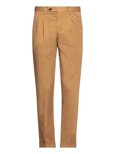 DRUMOHR Cotton And Elastane Tailored Pants - Camel
