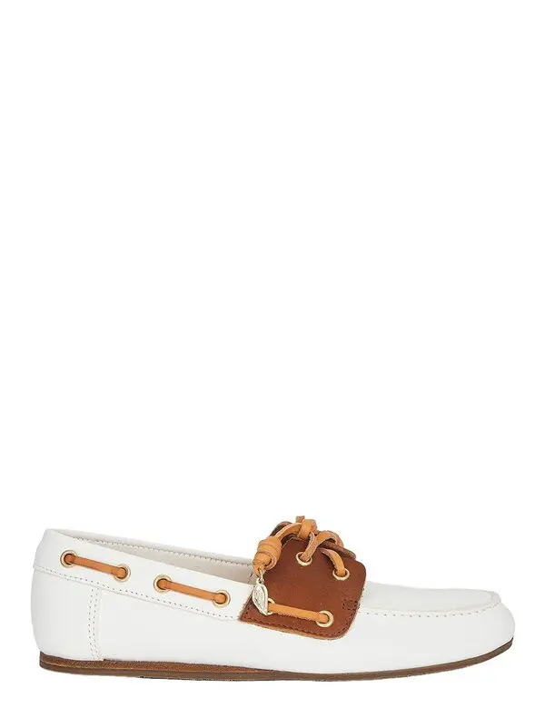 ANCIENT GREEK SANDALS Pliaria Loafer - Off White & Cotto
