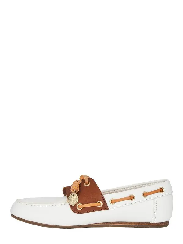 ANCIENT GREEK SANDALS Pliaria Loafer - Off White & Cotto