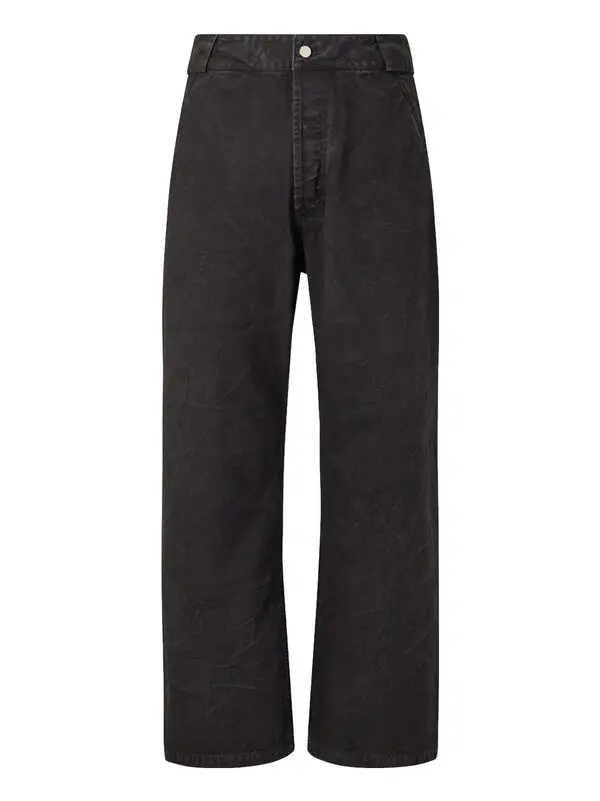Fear Of God Wide-leg Jeans - Black