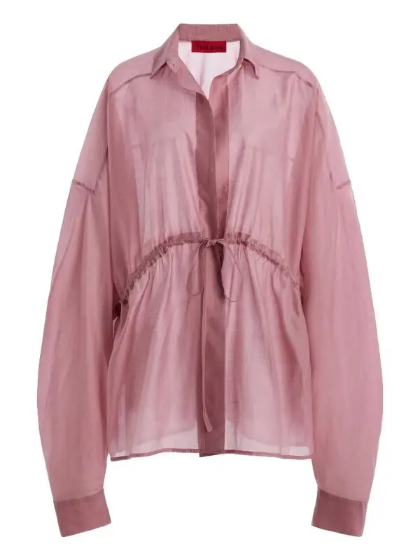 THE LATEST Dalida Muslin Shirt - Pink