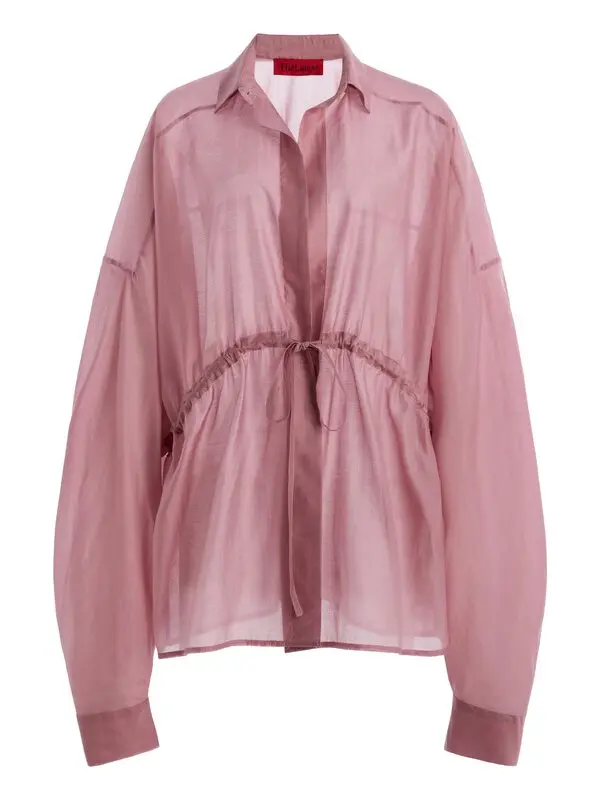 THE LATEST Dalida Muslin Shirt - Pink