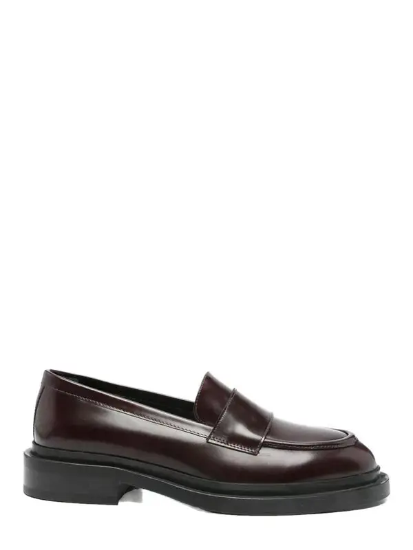 ADRIANNA FERETTI Penny Loafers - Red