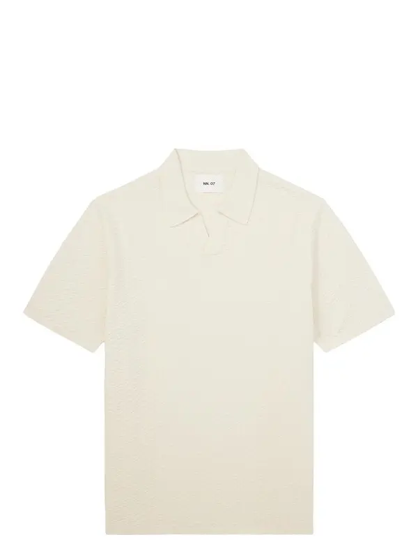 Nn07 Paul 60016 Cotton Polo Shirt - Neutrals