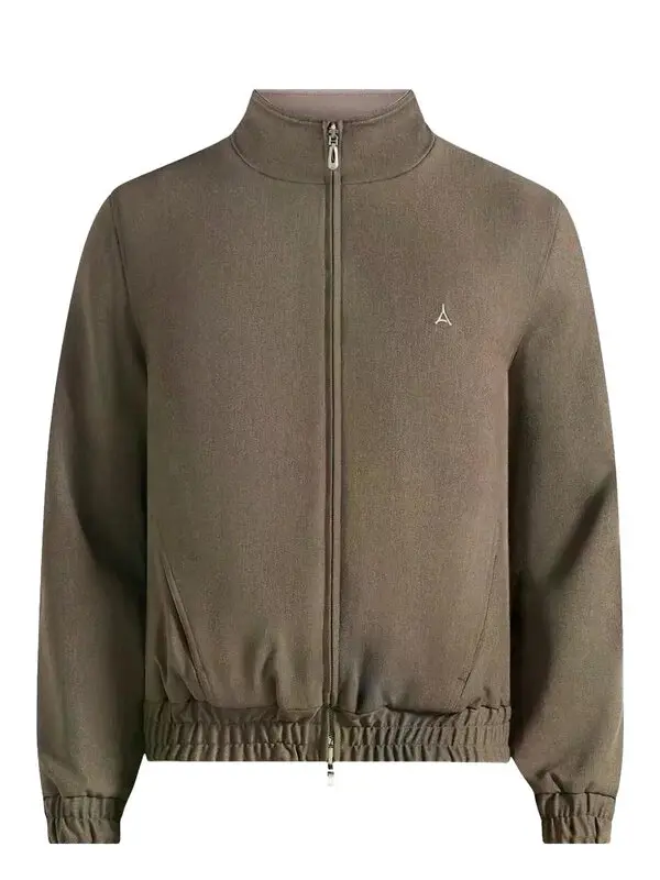 Manière De Voir Funnel-neck Jacket - Neutrals