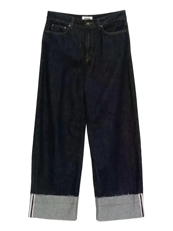 DRYKORN Cuffed Denim Jeans - Blue