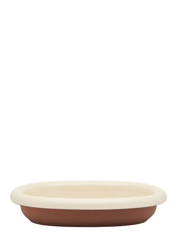 HAY Barro Oval Small Dish - Off-white
