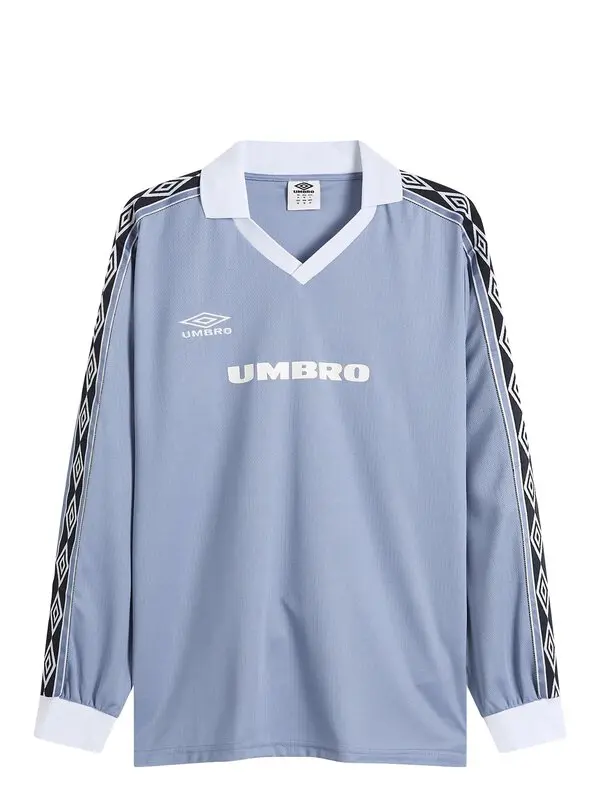 UMBRO Taped Long Sleeve Jersey - Infinity/brilliant White