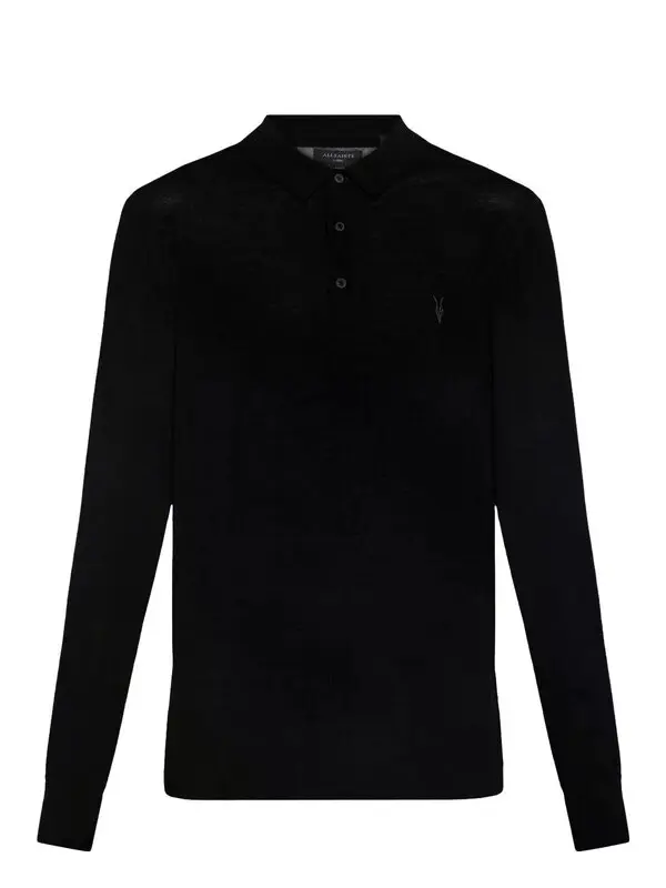 ALLSAINTS Mode Polo Shirt - Black