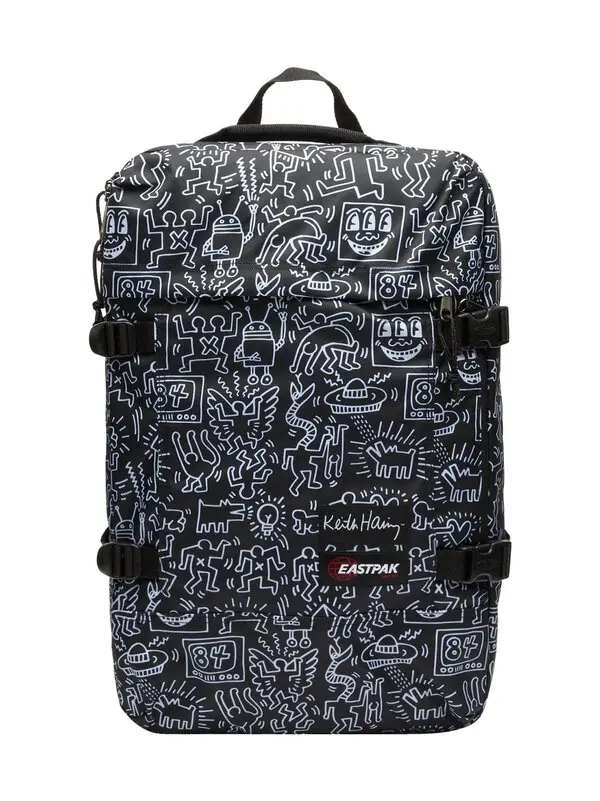 EASTPAK X Keith Haring Travelpack - Black