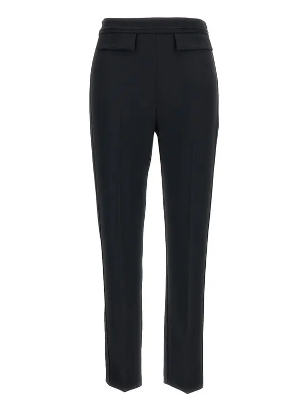Elisabetta Franchi Straight-leg Trousers - Nero