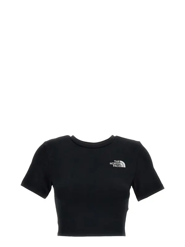 The North Face Cropped T-shirt - Black