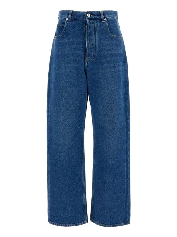 Bottega Veneta Wide-leg Jeans - Blue