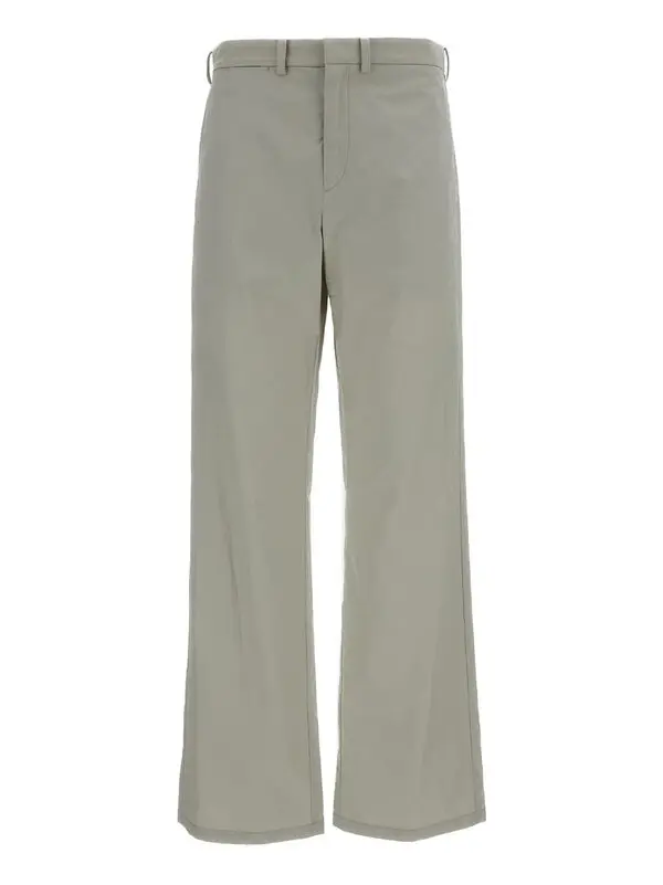 RIER Cotton Trousers - Grey