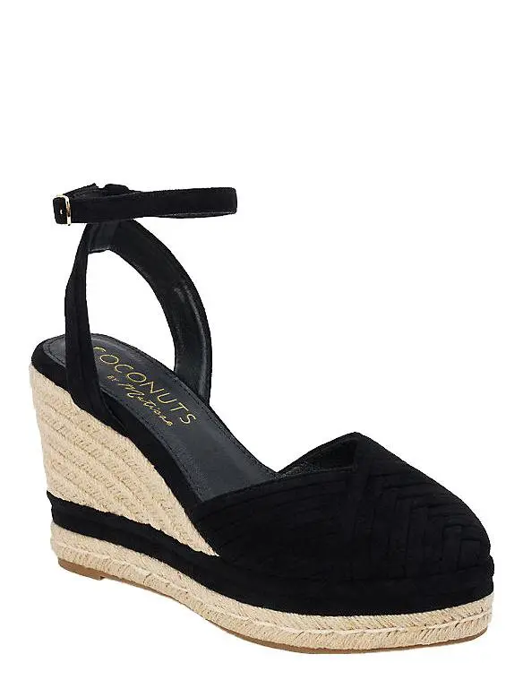 Matisse Becca Espadrille Wedges - Black