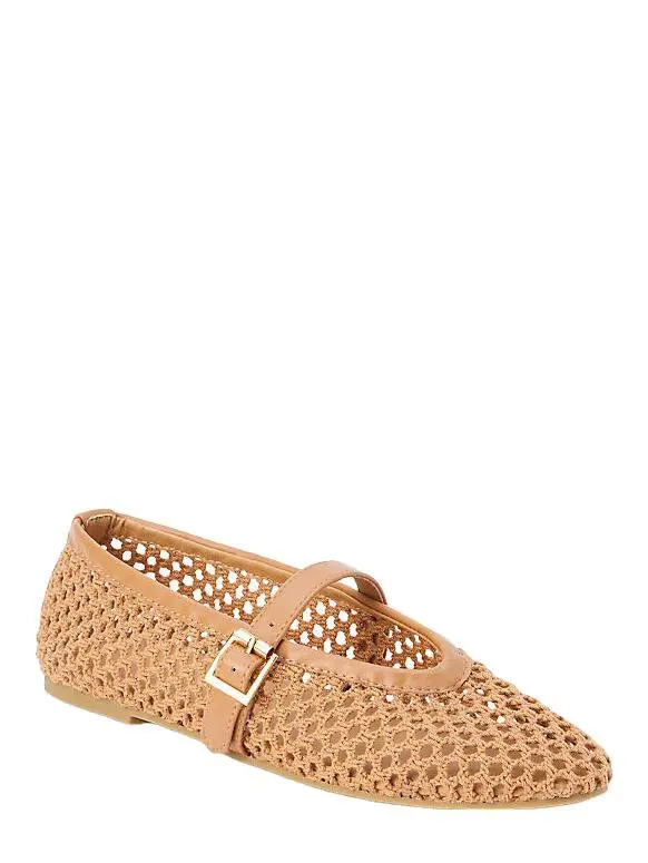 Matisse Nolita Mary Jane Flats - Tan