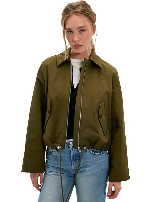 Closed Sportive Blouson Jacket - Deep Olive