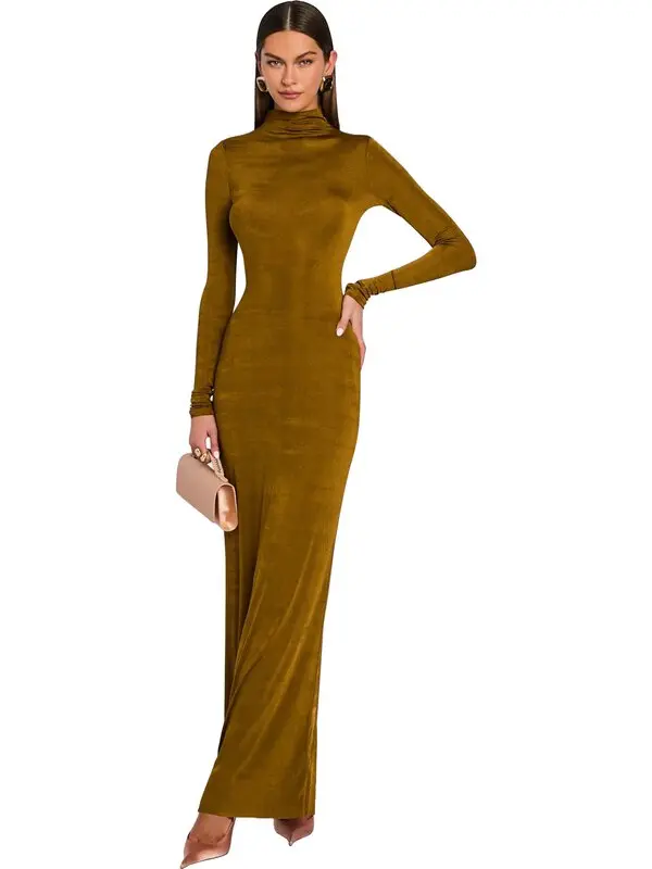 Retrofete Kim Maxi Dress - Ochre