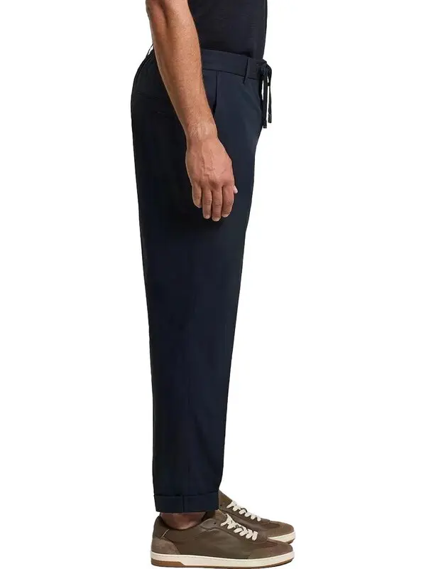 Peserico Drawstring Trousers - Blue