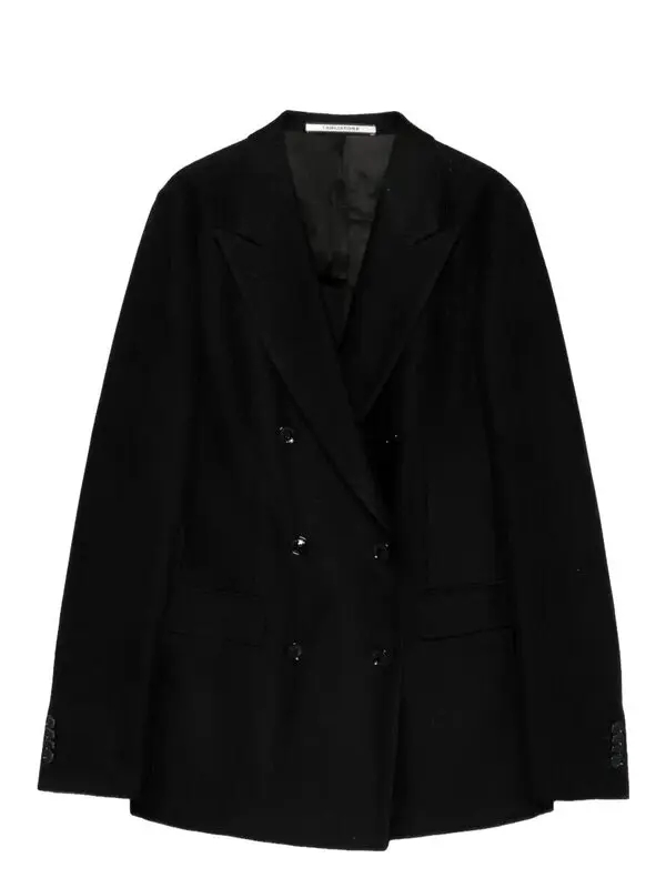 Tagliatore Double-breasted Blazer - Black