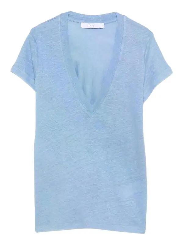 IRO PARIS Rodeo V-neck T-shirt - Blue
