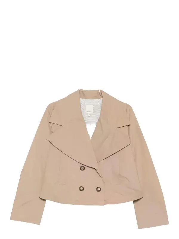 Emporio Armani Double-breasted Jacket - Neutrals