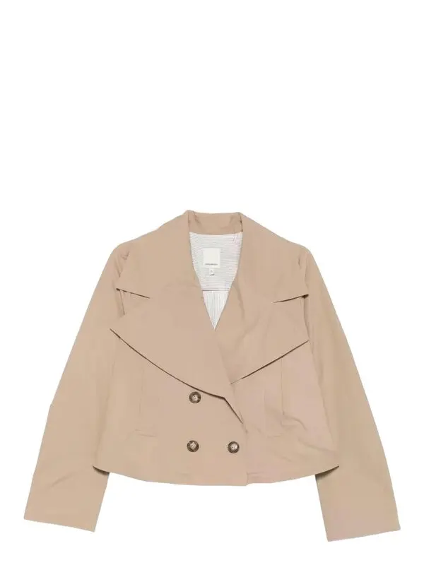 Emporio Armani Double-breasted Jacket - Neutrals