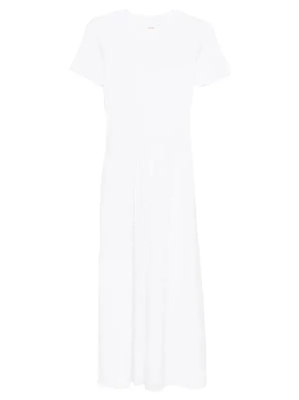 Xirena Crew-neck Midi Dress - White