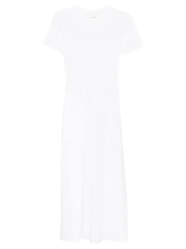 Xirena Crew-neck Midi Dress - White