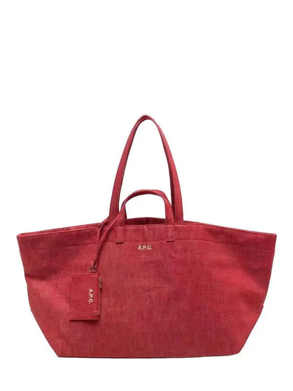 A.p.c. Le Drummer Tote Bag - Red