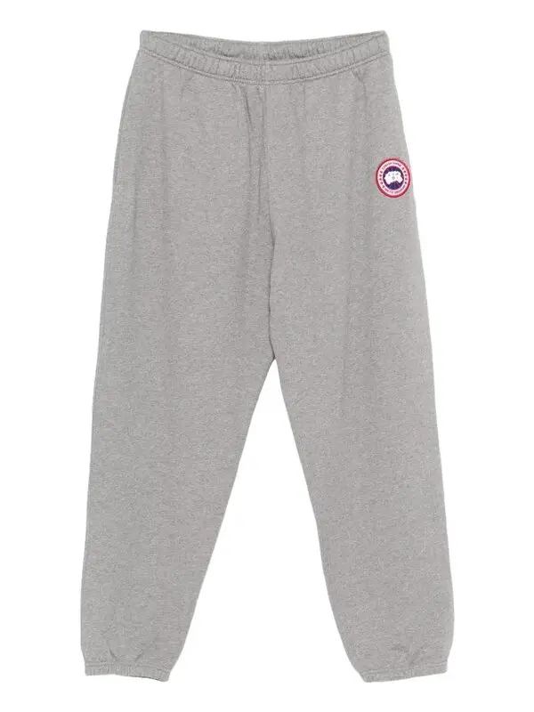 Canada Goose Rove Logo-patch Cotton Track Pants - Grey