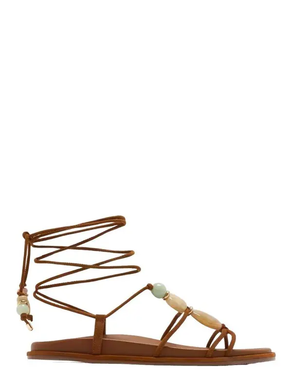 STUART WEITZMAN Majorca Sandals - Brown
