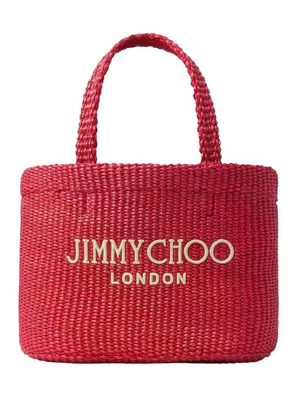 JIMMY CHOO Top Handles Mini Bag - Red