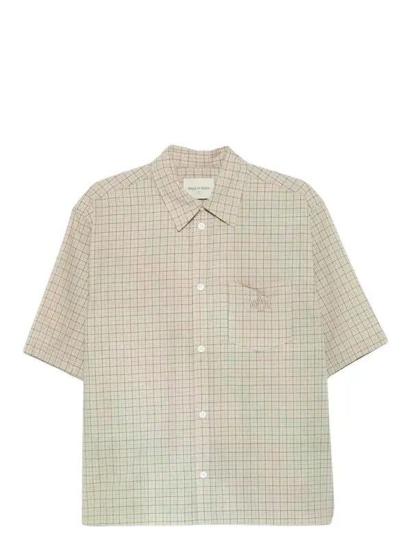 WALK IN PARIS Checked Shirt - Neutrals