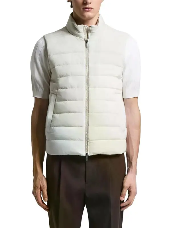 Peserico Padded Gilet - Neutrals