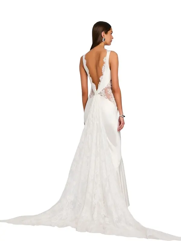 Retrofete Analuisa Lace Gown - Ivory