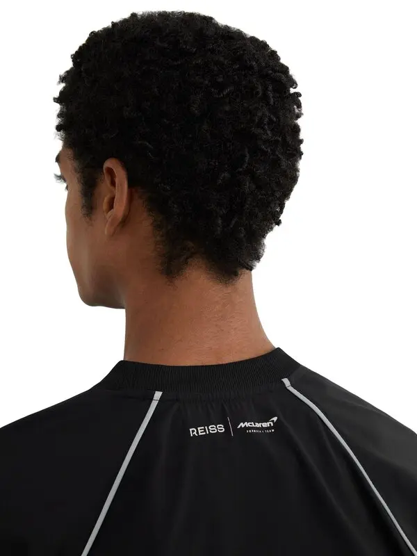 REISS X Mclaren Racing Logo Track Top - Black