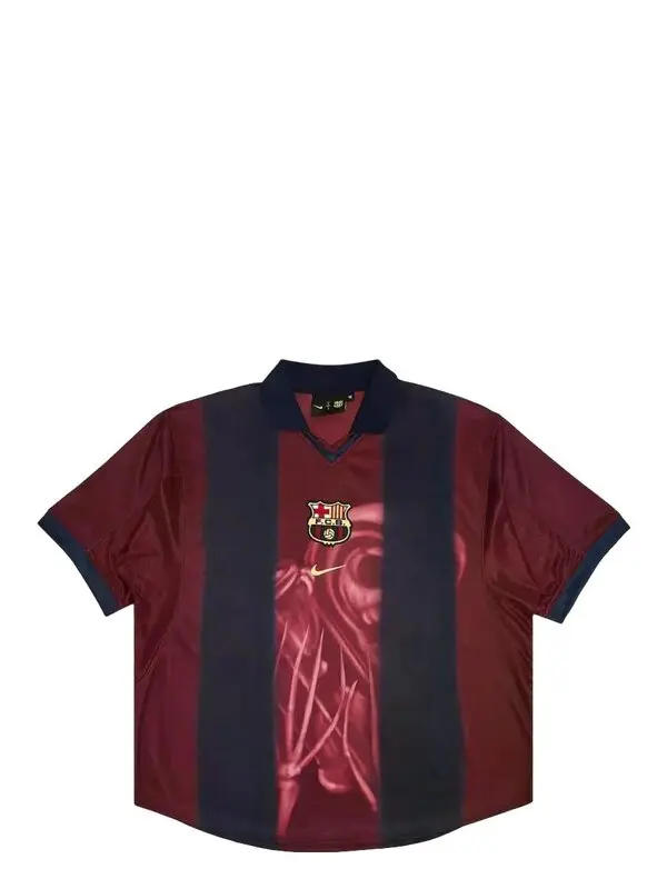 TRAVIS SCOTT X Nike X Fc Barcelona Retro Skeleton T-shirt - Red