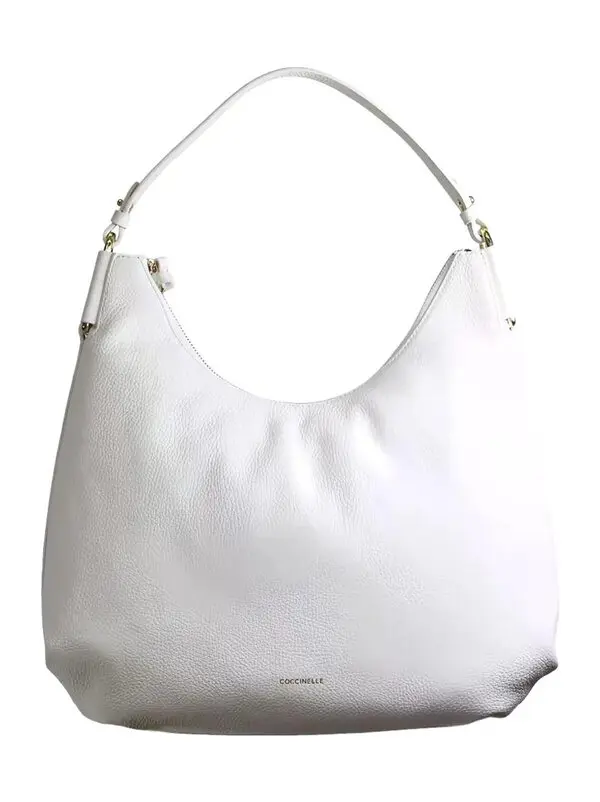 COCCINELLE Rebekka Zipped Shoulder Bag - White